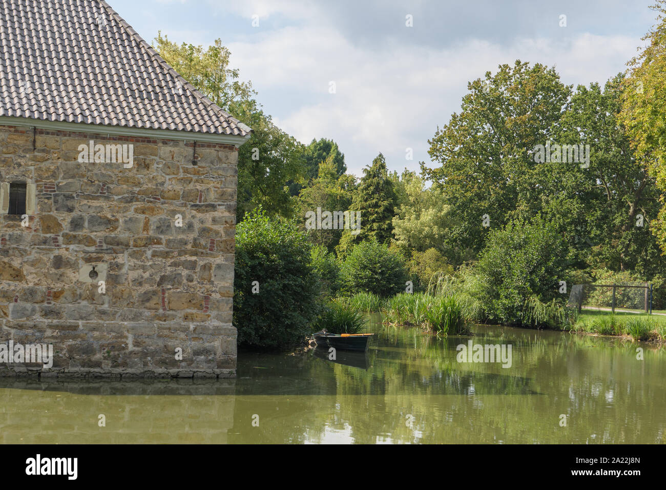 small Castle in germany Stock Photo - Alamy