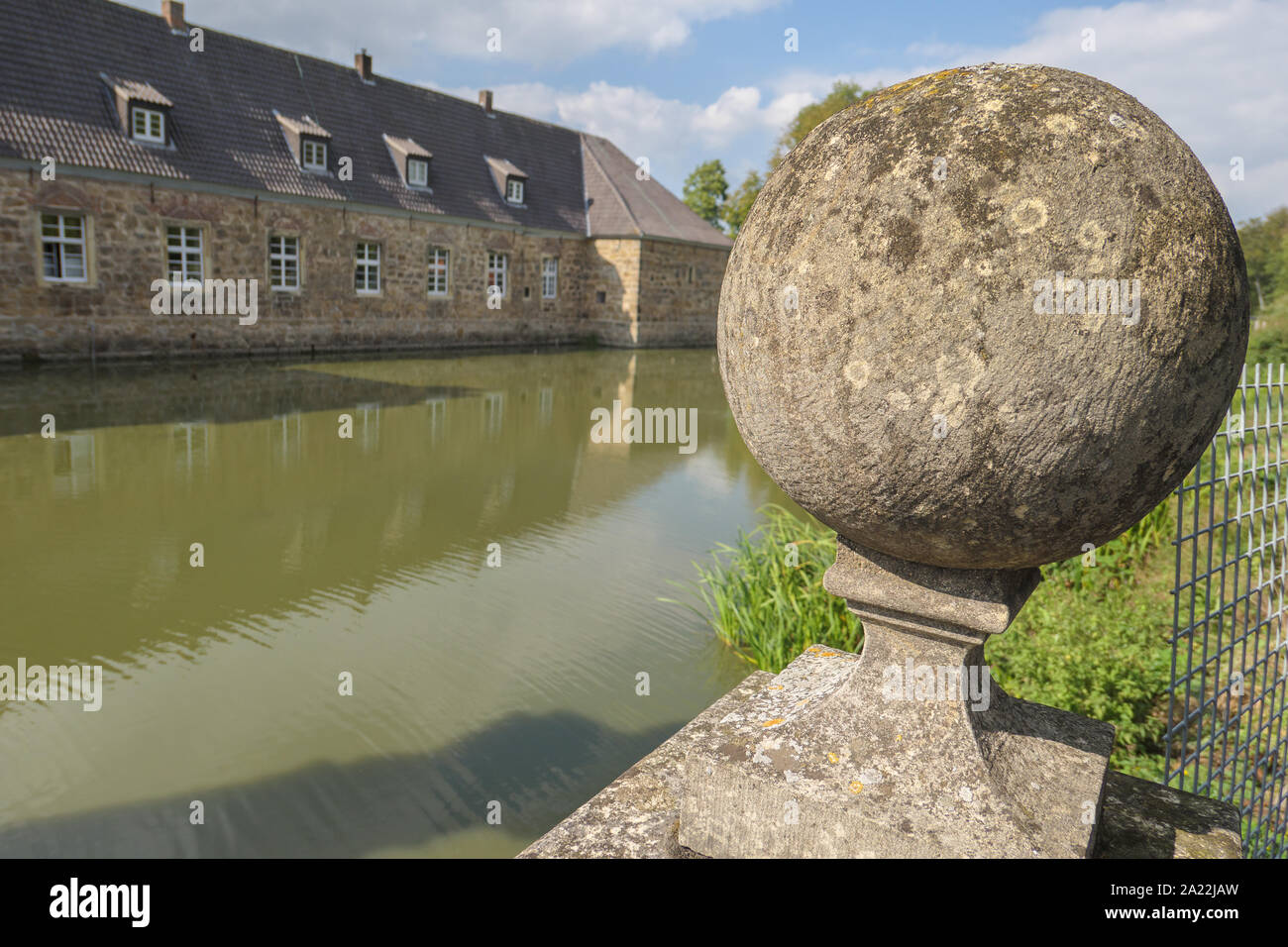 small Castle in germany Stock Photo - Alamy