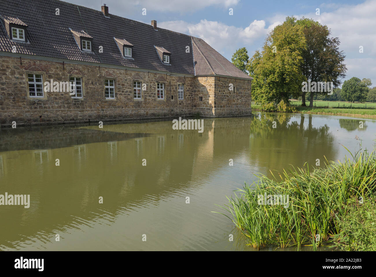 small Castle in germany Stock Photo - Alamy