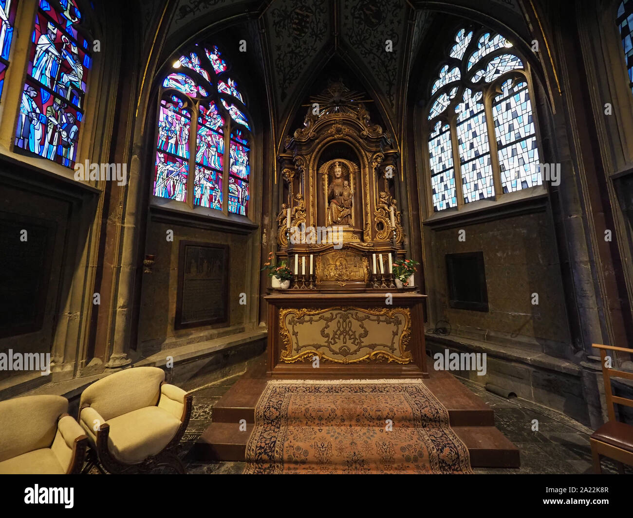 AACHEN, GERMANY - CIRCA AUGUST 2019: Charlemagne Palatine Chapel at ...
