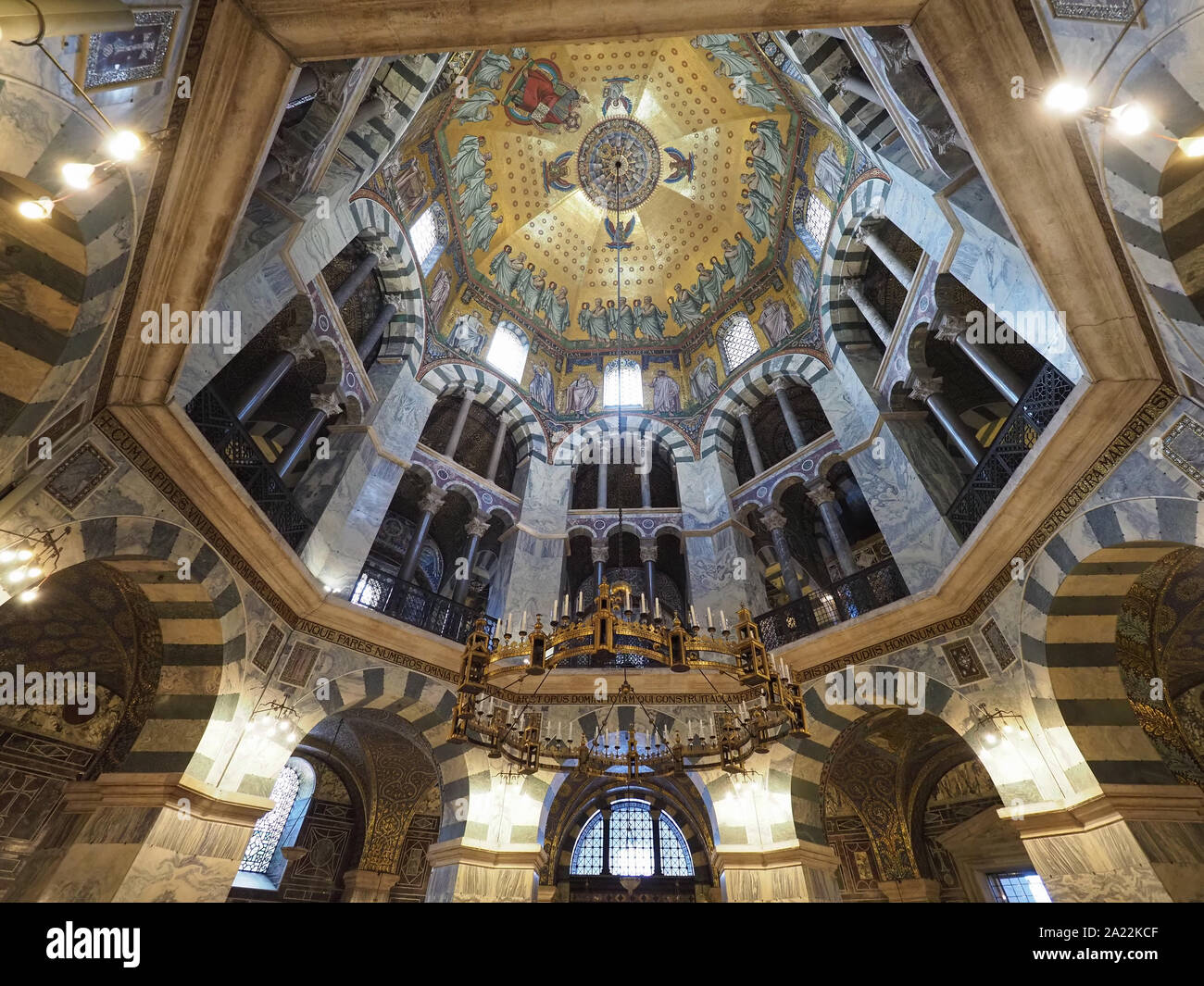 Interior Of The Palace Chapel Of Charlemagne