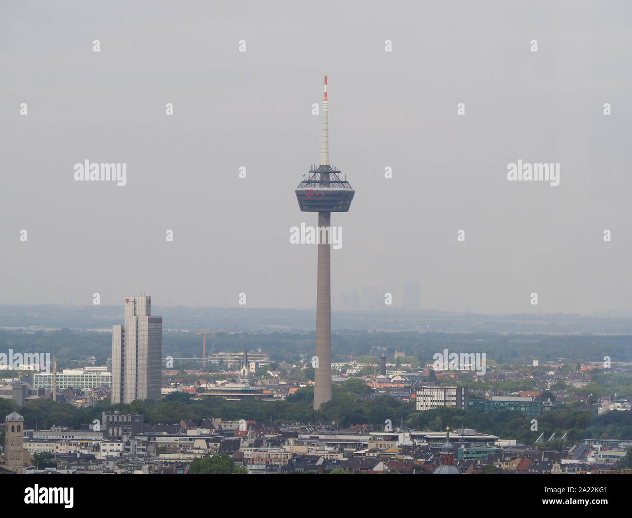 KOELN, GERMANY - CIRCA AUGUST 2019: Colonius (television tower Stock ...