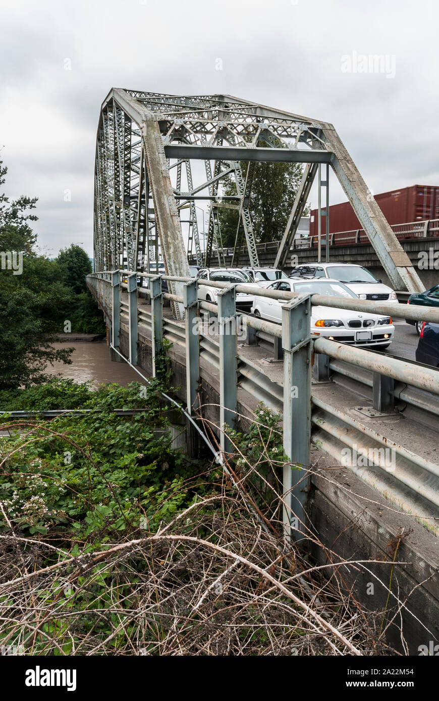 Puyallup river bridge hi-res stock photography and images - Alamy