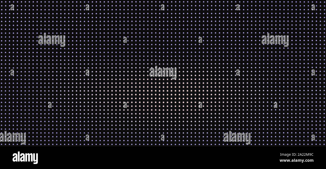 background pattern luminous blue and white led dots lights on black ...