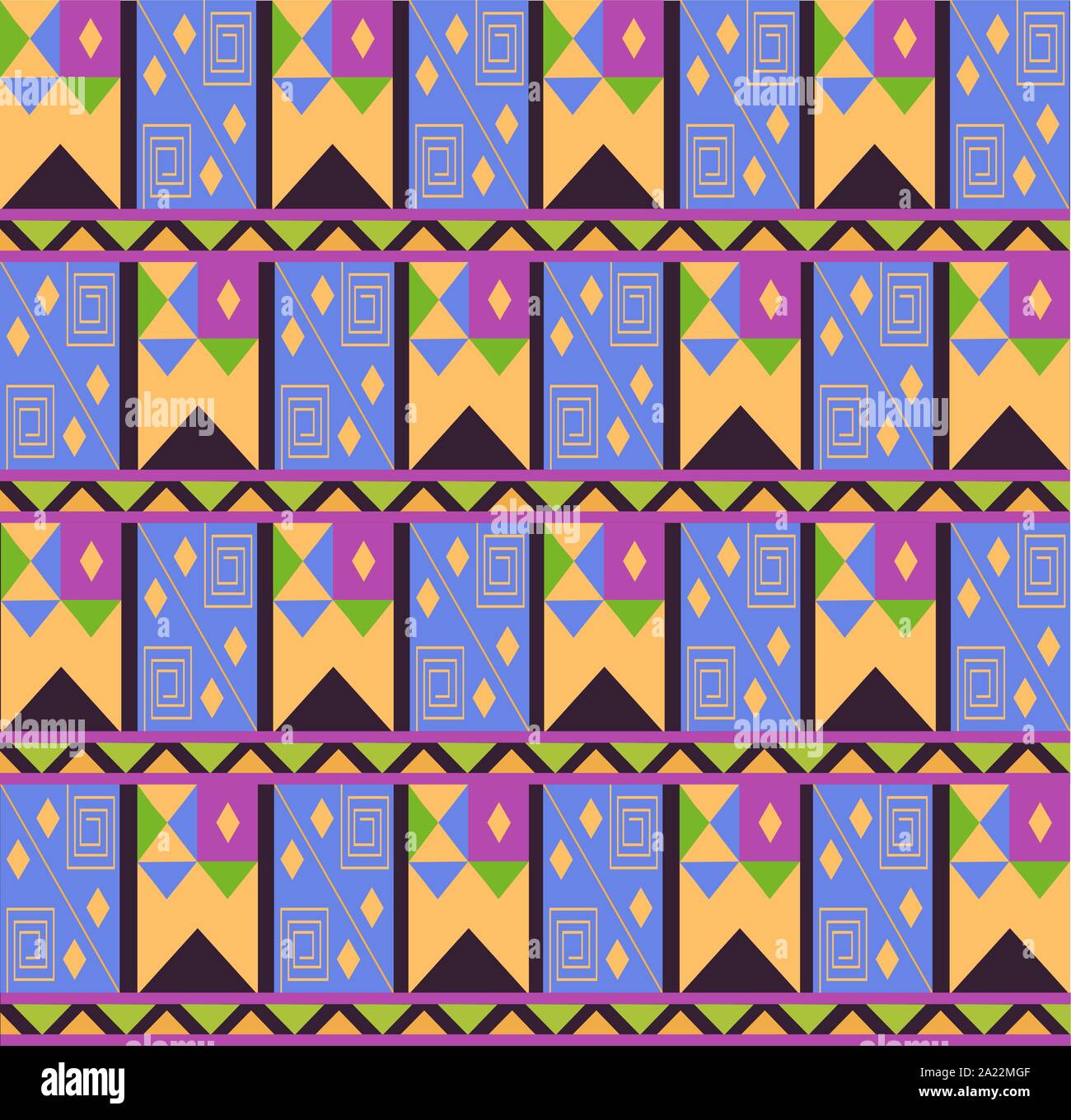 Aztecs, Maya ornament, a pattern of traditional clothing of the Indians ...