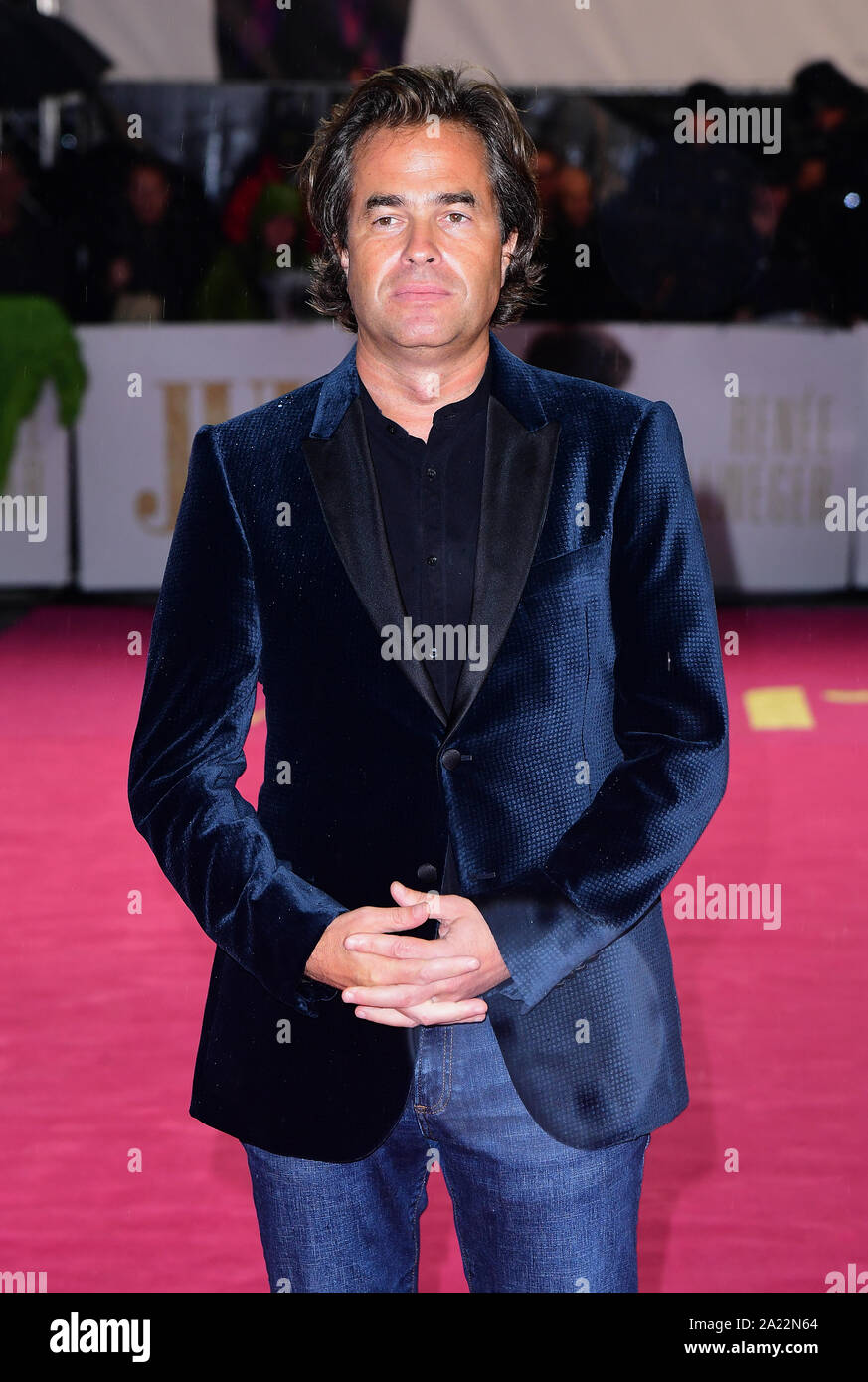 Rupert Goold arriving for the Judy European Premiere held at the Curzon ...