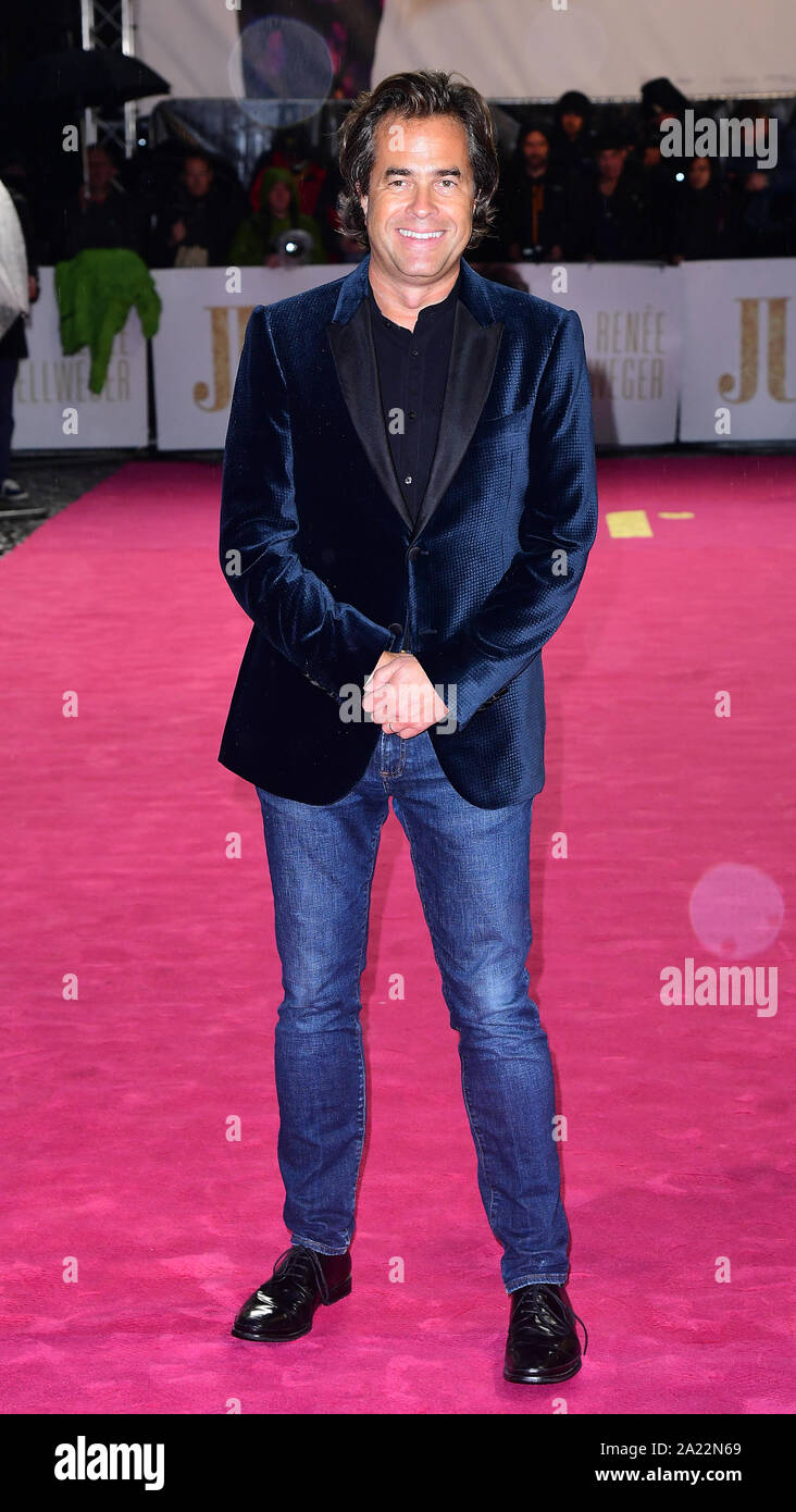 Rupert Goold arriving for the Judy European Premiere held at the Curzon ...