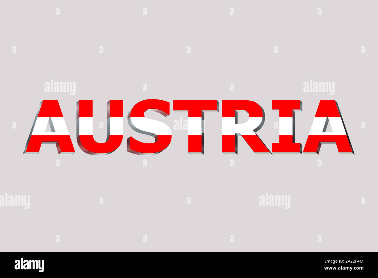 Flag of Austria on a text background Stock Photo - Alamy