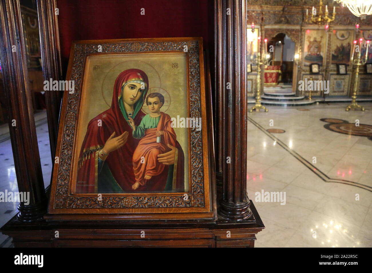 Greek orhodox church hi-res stock photography and images - Alamy