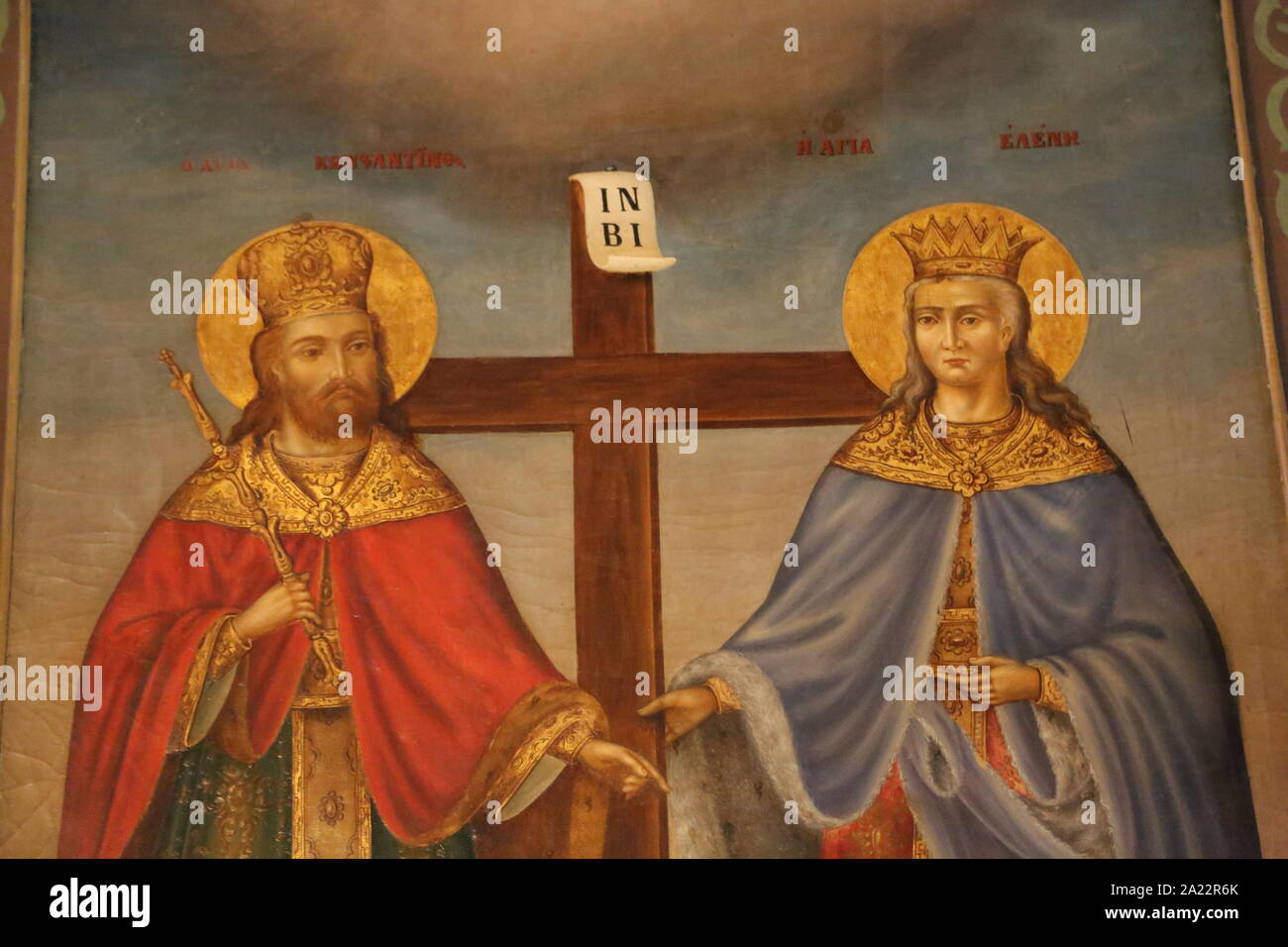 Saints Constantine and Helen church, Cairo, Egypt Stock Photo - Alamy