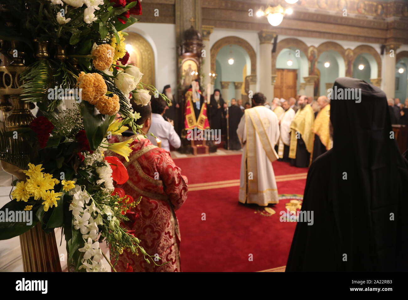 Saints Constantine and Helen church, Cairo, Egypt Stock Photo - Alamy