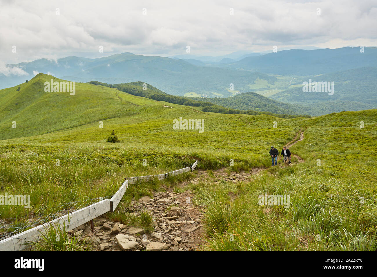 Two men on a mountain hi-res stock photography and images - Alamy