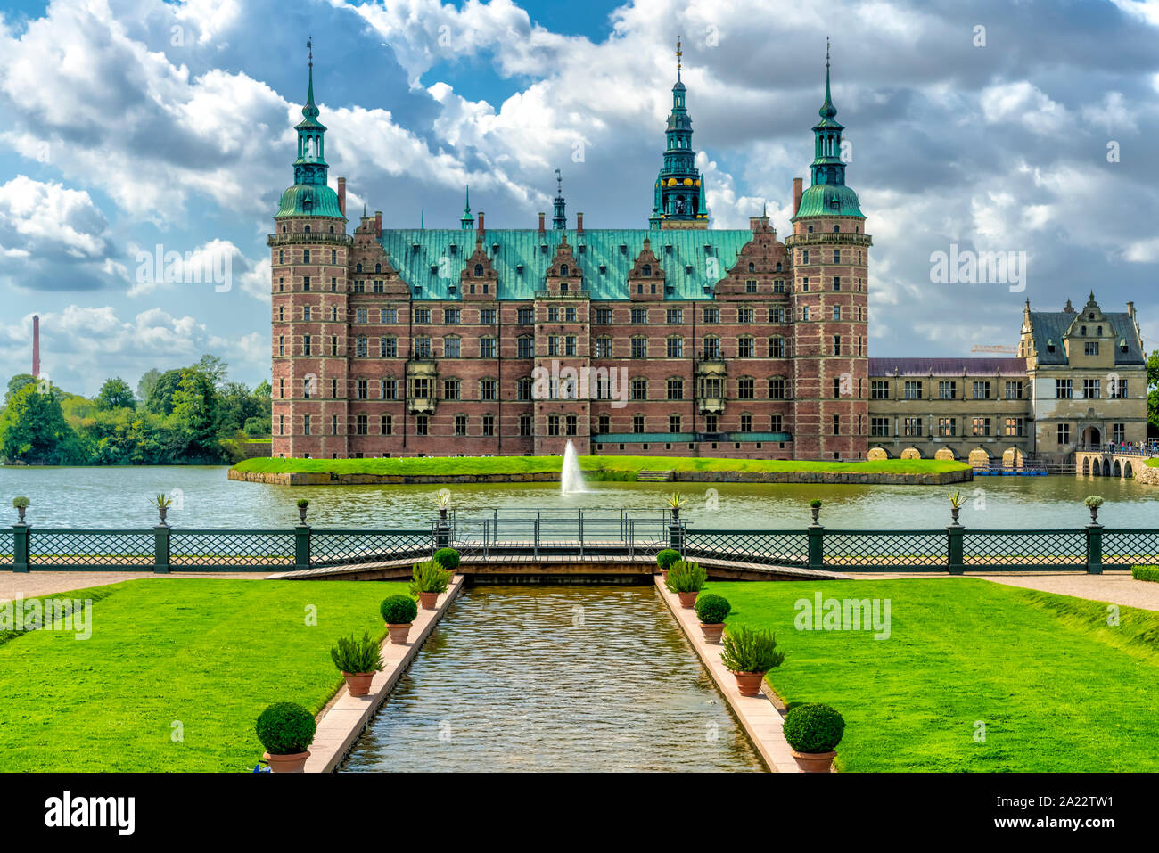The Fredericksborg Castle in Hillerod, Denmark Stock Photo - Alamy