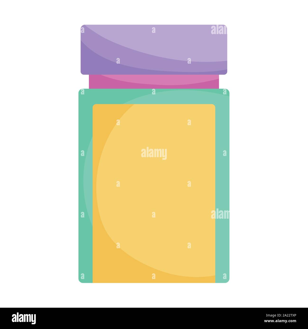 flask jar with cap icon vector illustration Stock Vector Image & Art ...