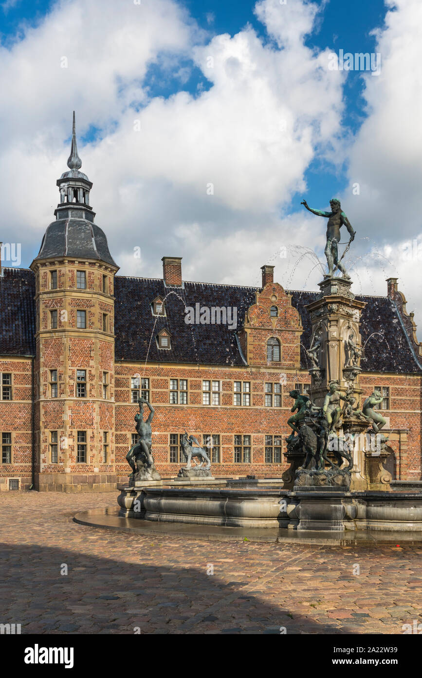 The Fredericksborg Castle in Hillerod, Denmark Stock Photo - Alamy