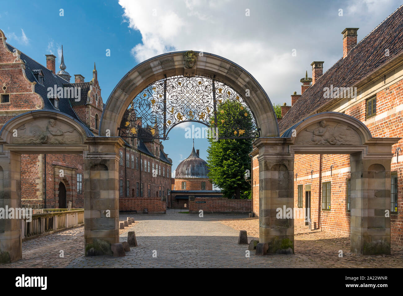 The Fredericksborg Castle in Hillerod, Denmark Stock Photo - Alamy