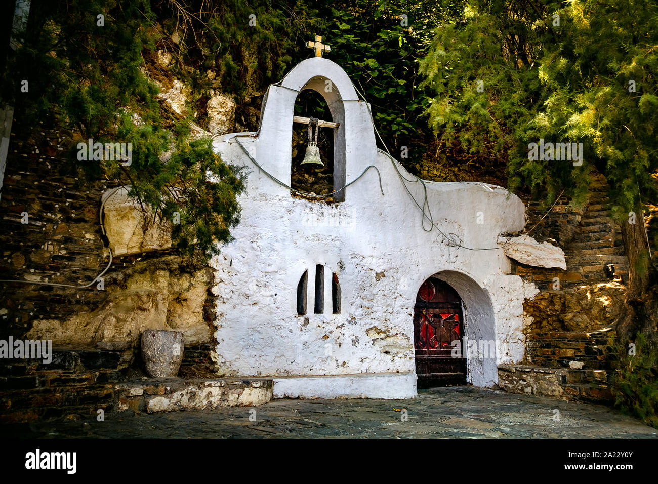 Agios nikolaos chapel hi-res stock photography and images - Alamy