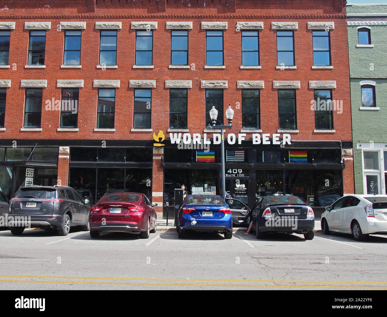 Downtown indianapolis signs hi-res stock photography and images - Alamy