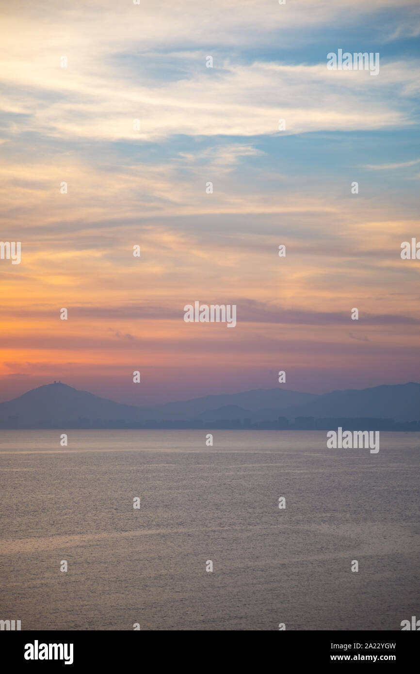 Pastel background sunset hi-res stock photography and images - Alamy