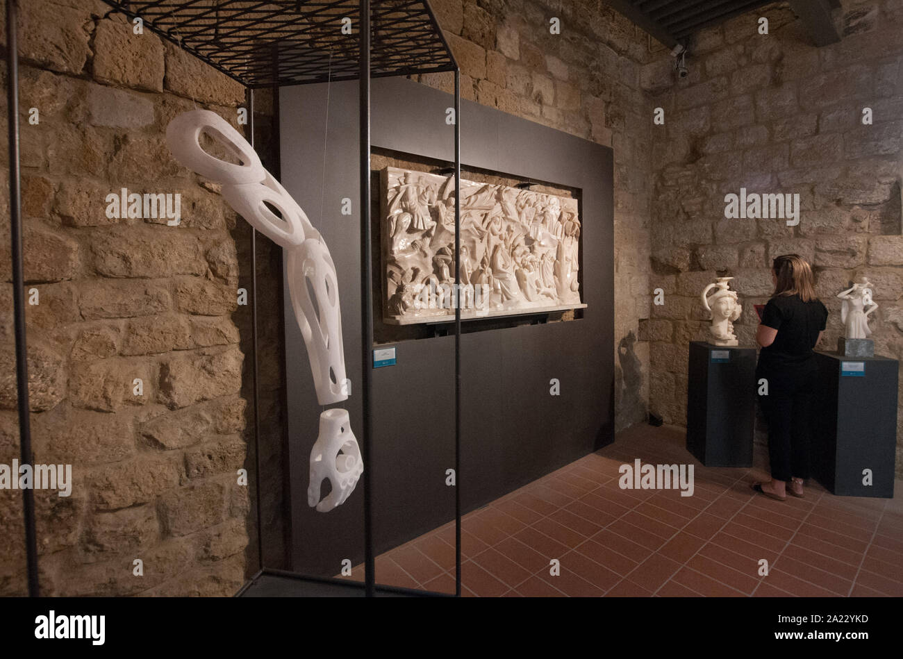 Inside the Alabaster museum Stock Photo - Alamy