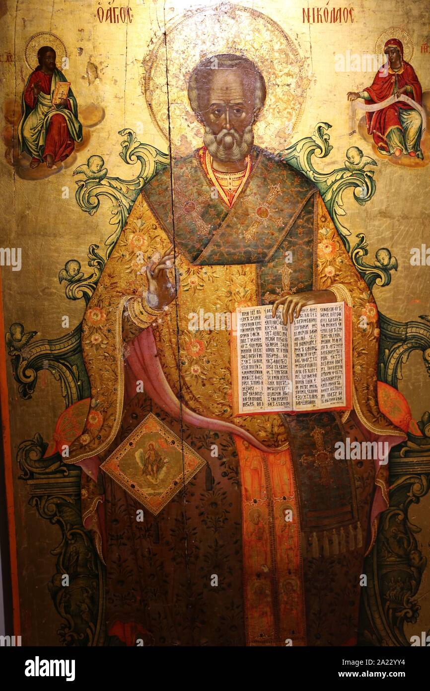 Greek Orthodox Patriarchate, Alexandria, icons Stock Photo - Alamy