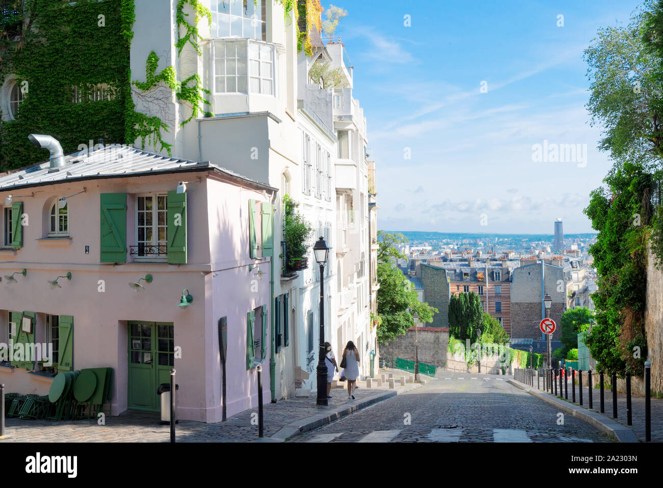 cityscape Mont Matre , Paris, France Stock Photo - Alamy