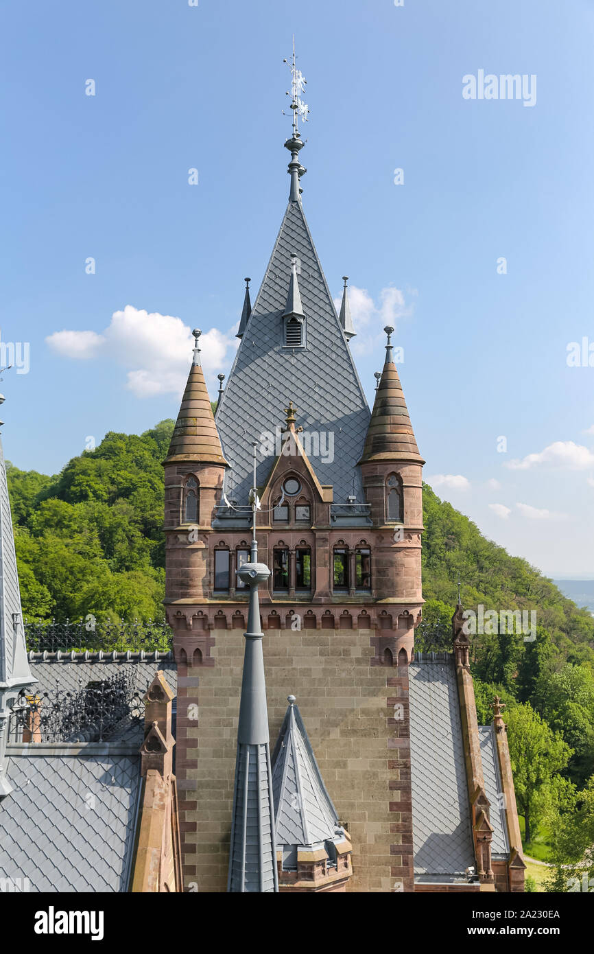 Facade of Schloss Drachenburg in Bonn City, Germany Stock Photo - Alamy