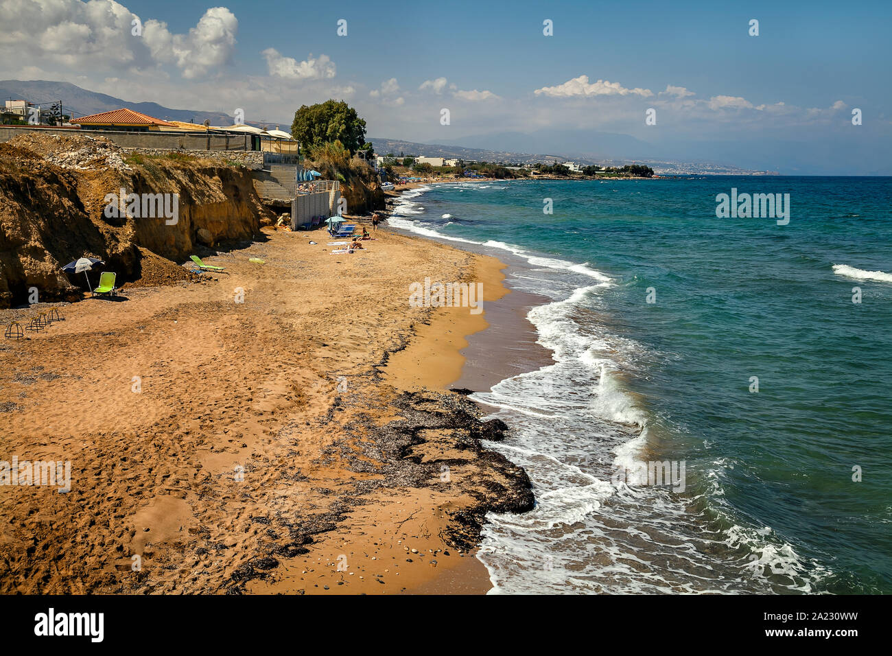 Crete greece beach hi-res stock photography and images - Alamy