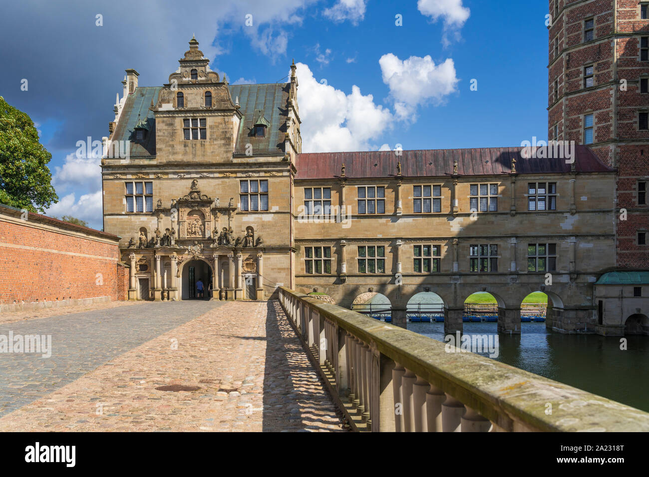 The Fredericksborg Castle in Hillerod, Denmark Stock Photo - Alamy