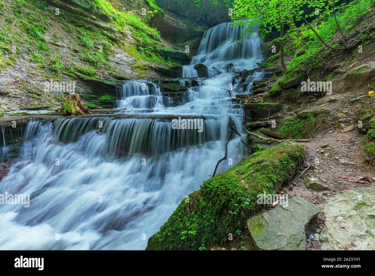 Hoerschbach waterfall hi-res stock photography and images - Alamy