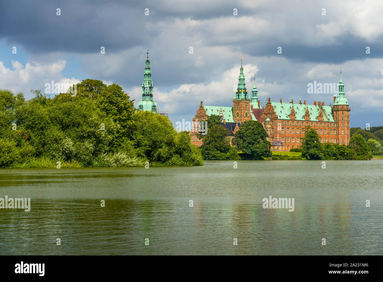The Fredericksborg Castle in Hillerod, Denmark Stock Photo - Alamy