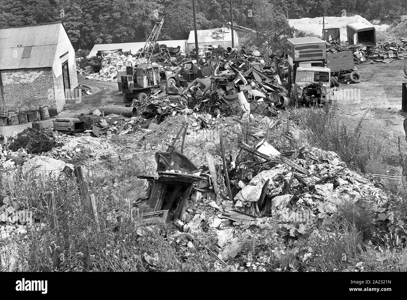 Scrap dealer Black and White Stock Photos & Images - Alamy
