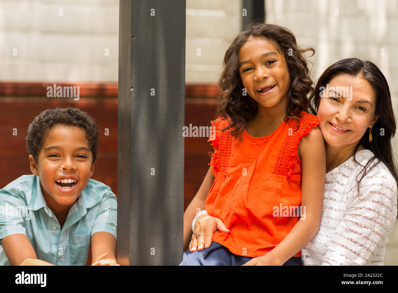 Three generation mixed family hi-res stock photography and images - Alamy