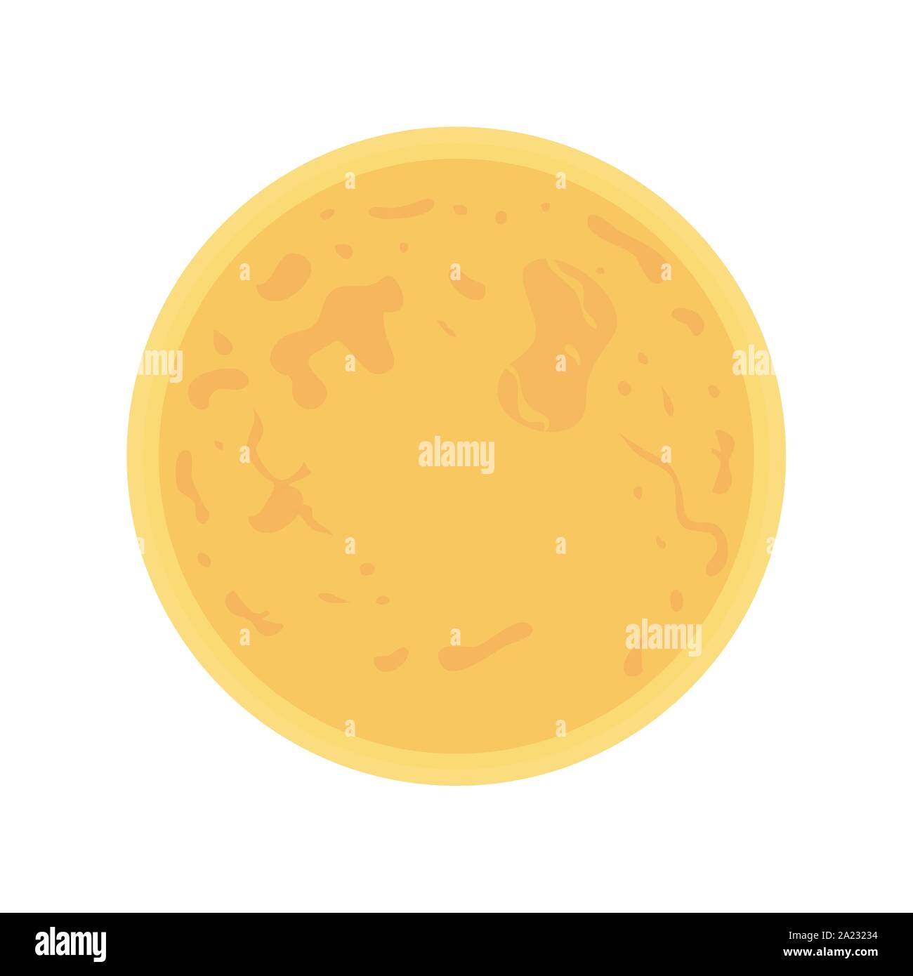 moon trick or treat happy halloween vector illustration Stock Vector ...