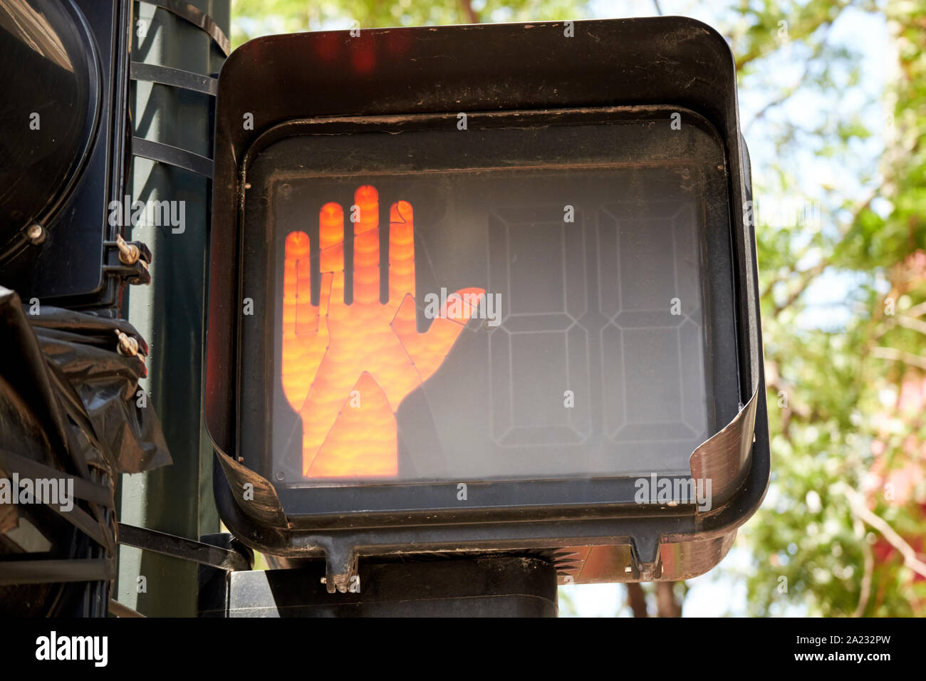 Red Stop Sign Hand High Resolution Stock Photography and Images - Alamy