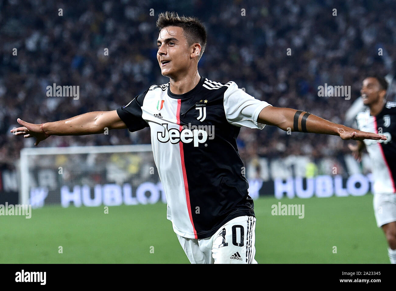Paulo Dybala of Juventus celebrates Torino 31/08/2019 Allianz Stadium ...