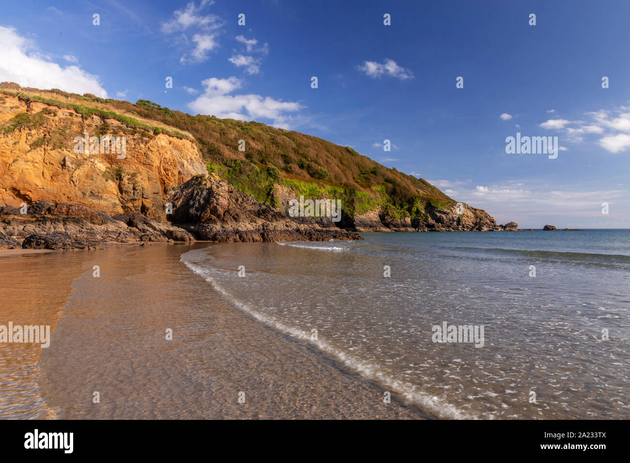 Porthluney bay beach hi-res stock photography and images - Alamy