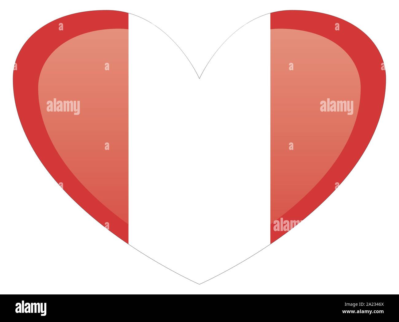 State flag of Peru. Accurate dimensions, elements proportions and ...