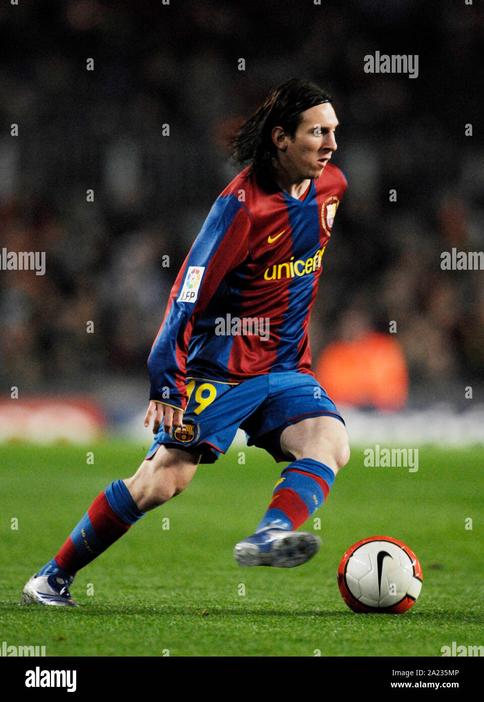 Lionel messi 2008 hi-res stock photography and images - Alamy