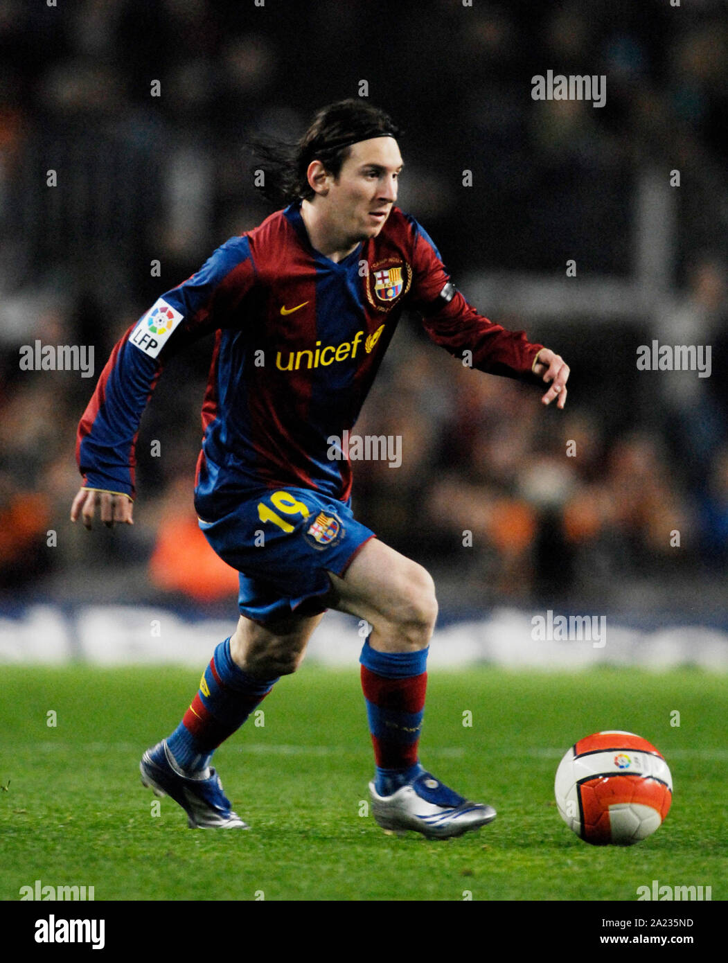 Lionel messi 2008 hi-res stock photography and images - Alamy