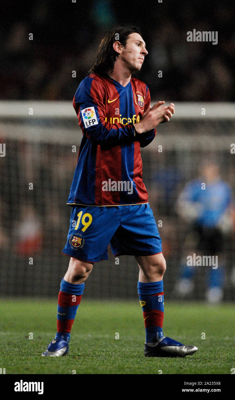 Lionel messi 2008 hi-res stock photography and images - Alamy