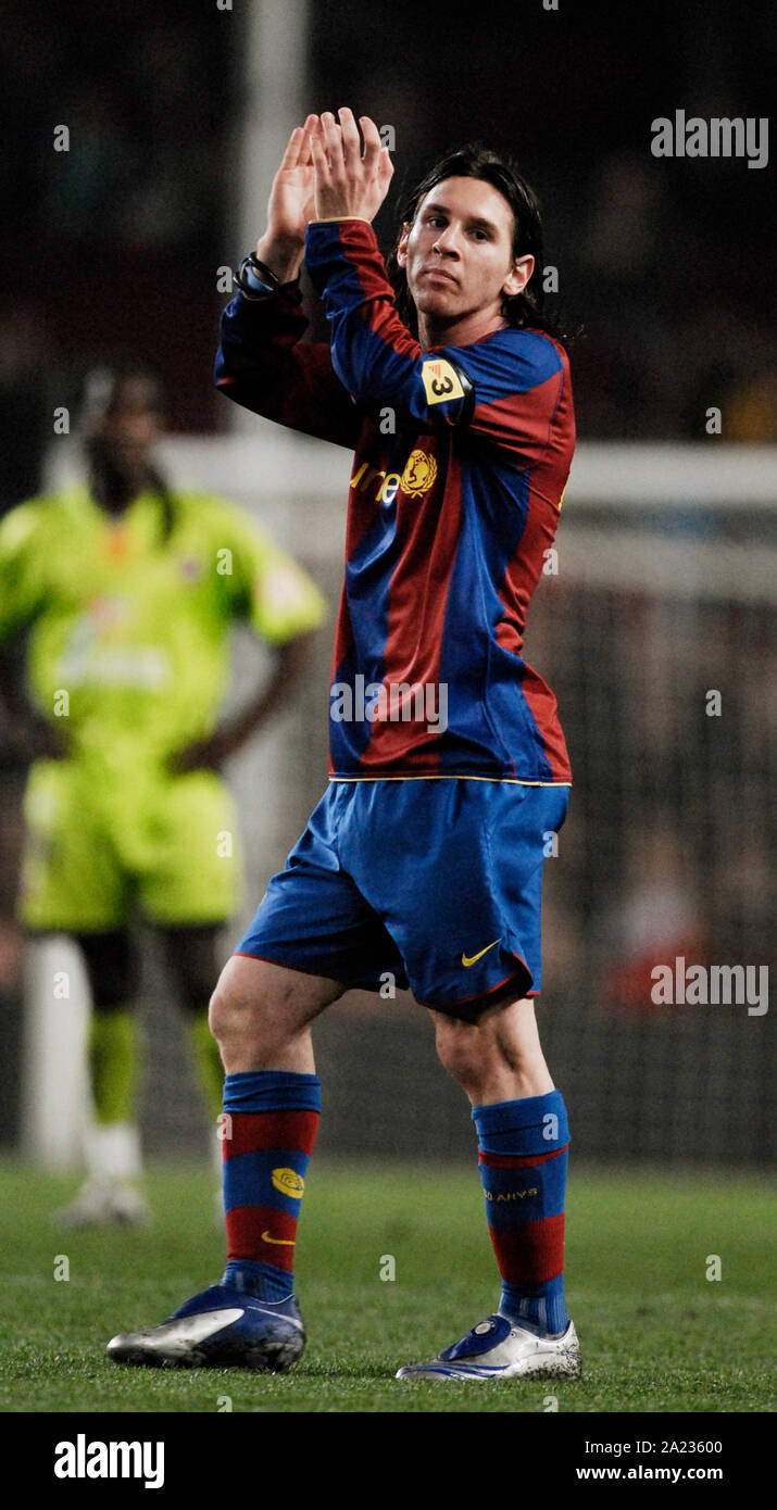 Lionel messi 2008 hi-res stock photography and images - Alamy