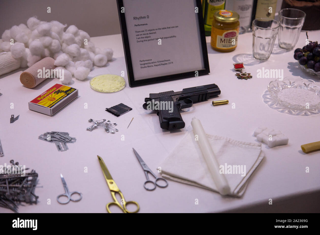 The Cleaner exhibition of Marina Abramovic in the Museum of ...