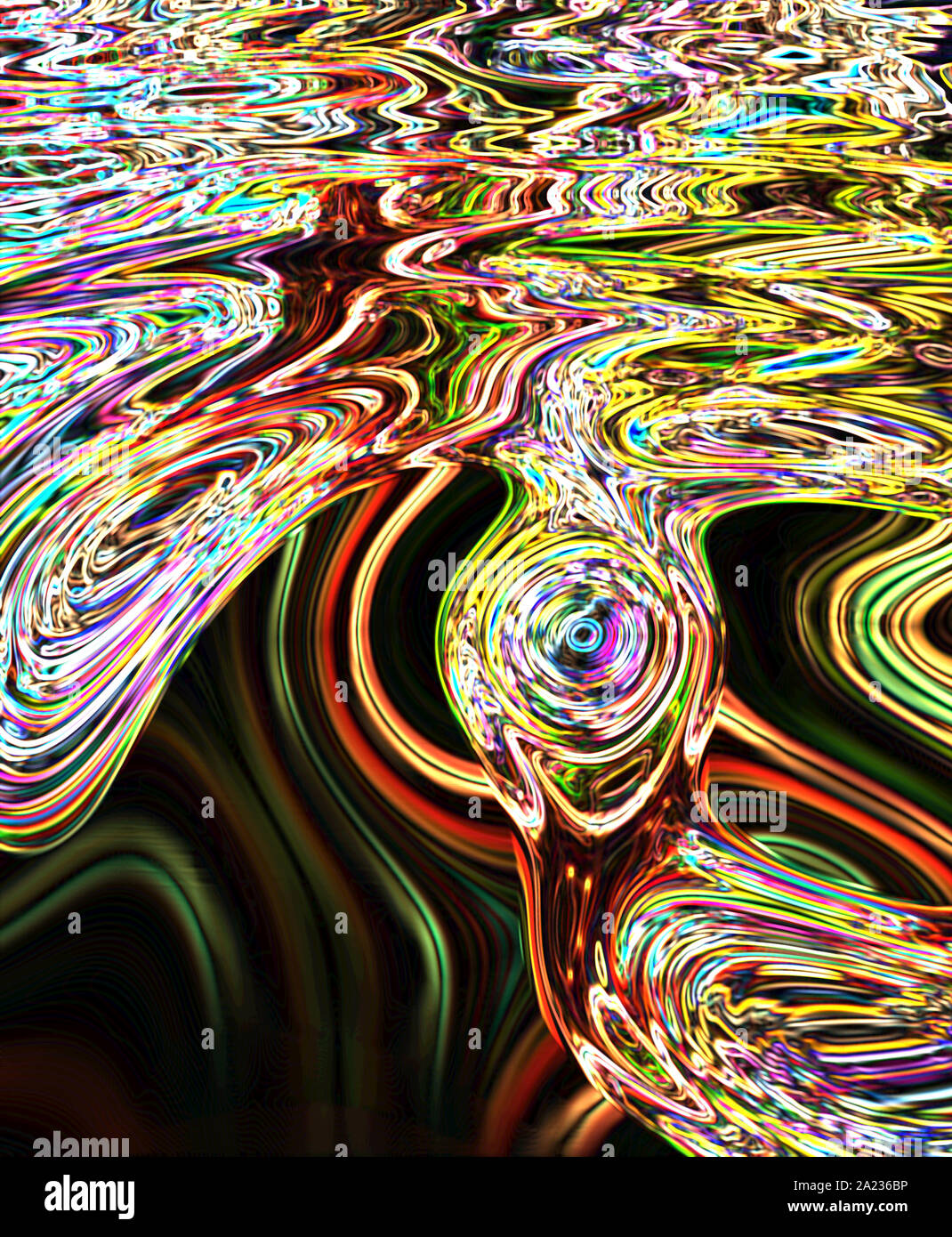 Blurred colorful light. Artwork for creative graphic design Stock Photo ...