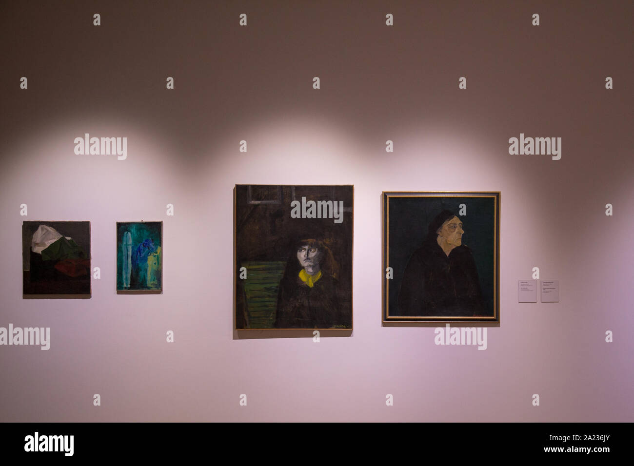 Paintings by Marina Abramovic at The Cleaner exhibition of Marina ...