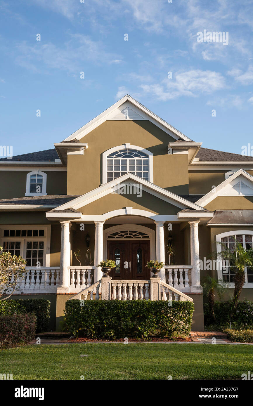 House Exterior, Tampa, Florida Stock Photo - Alamy