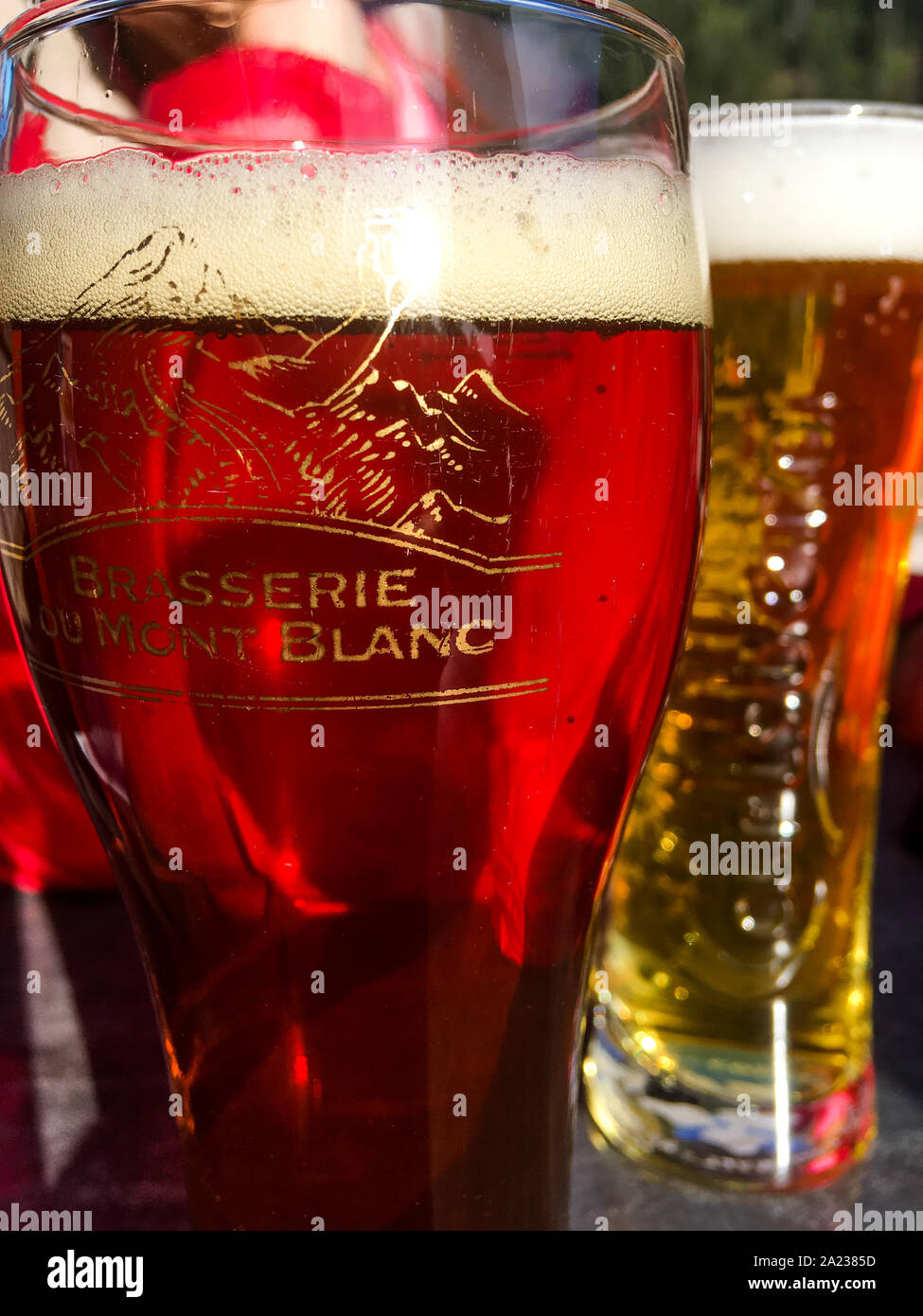 Beer of the Mont-Blanc, Chamonix, Haute-Savoie, France Stock Photo - Alamy