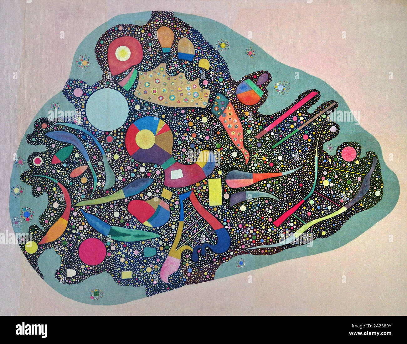 Kandinsky - Entassement Rgl 1938 Stock Photo - Alamy