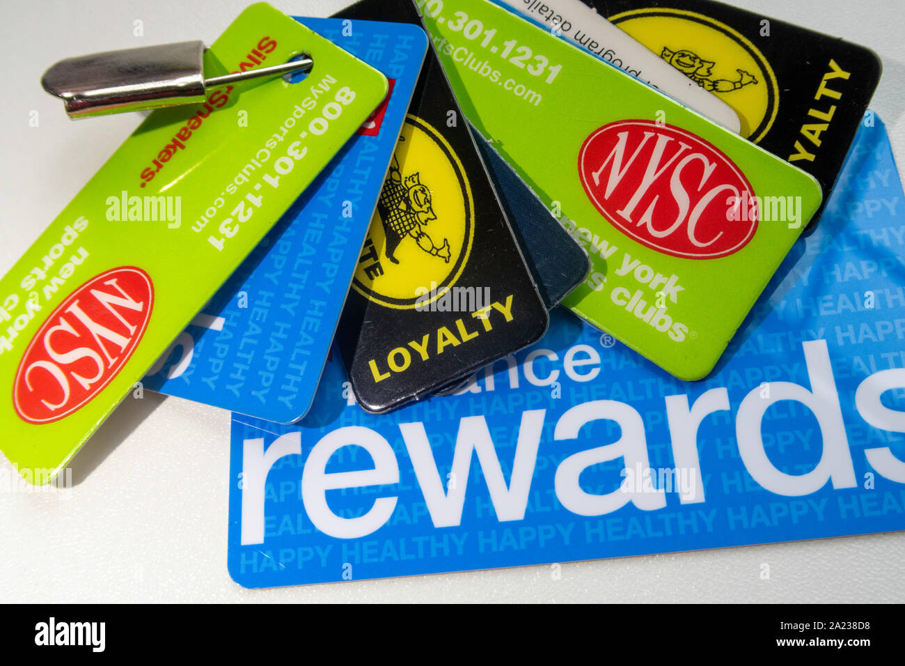 Savings Club Cards, Loyal Customer Reward Program Still Life, USA Stock ...