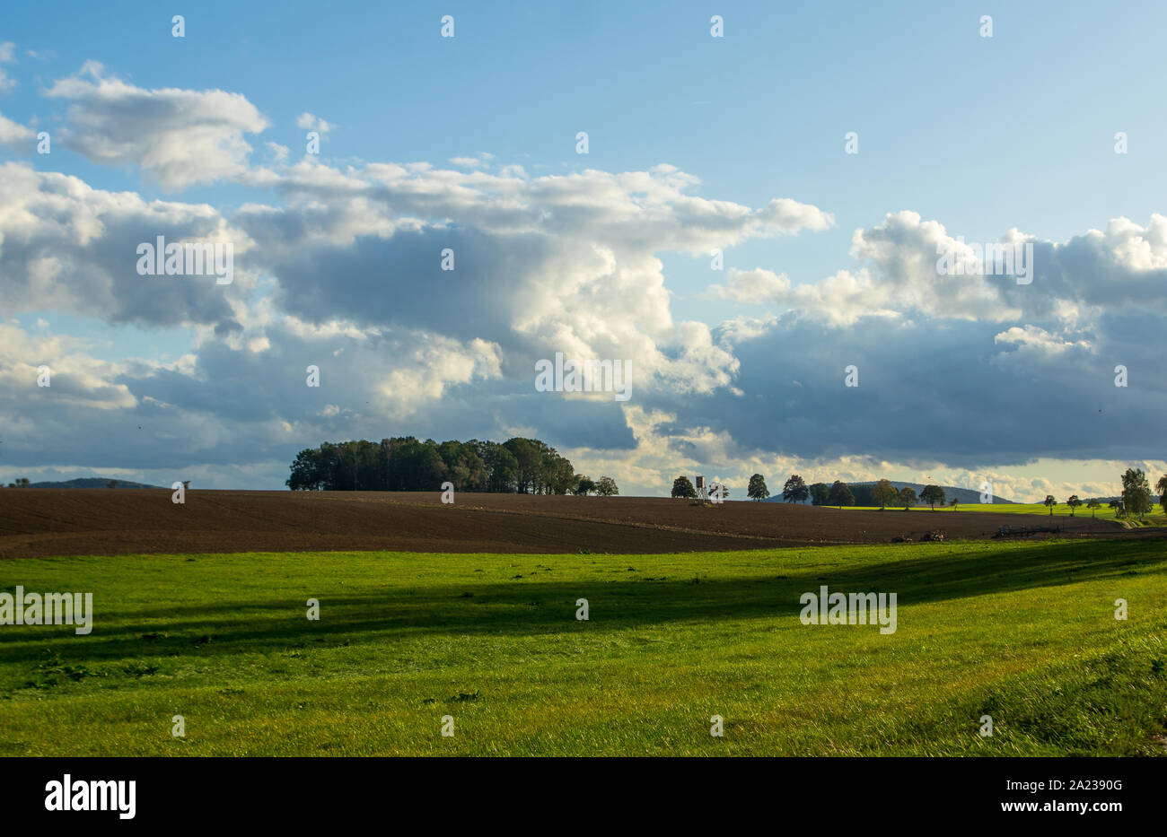 Green dramatic hi-res stock photography and images - Alamy